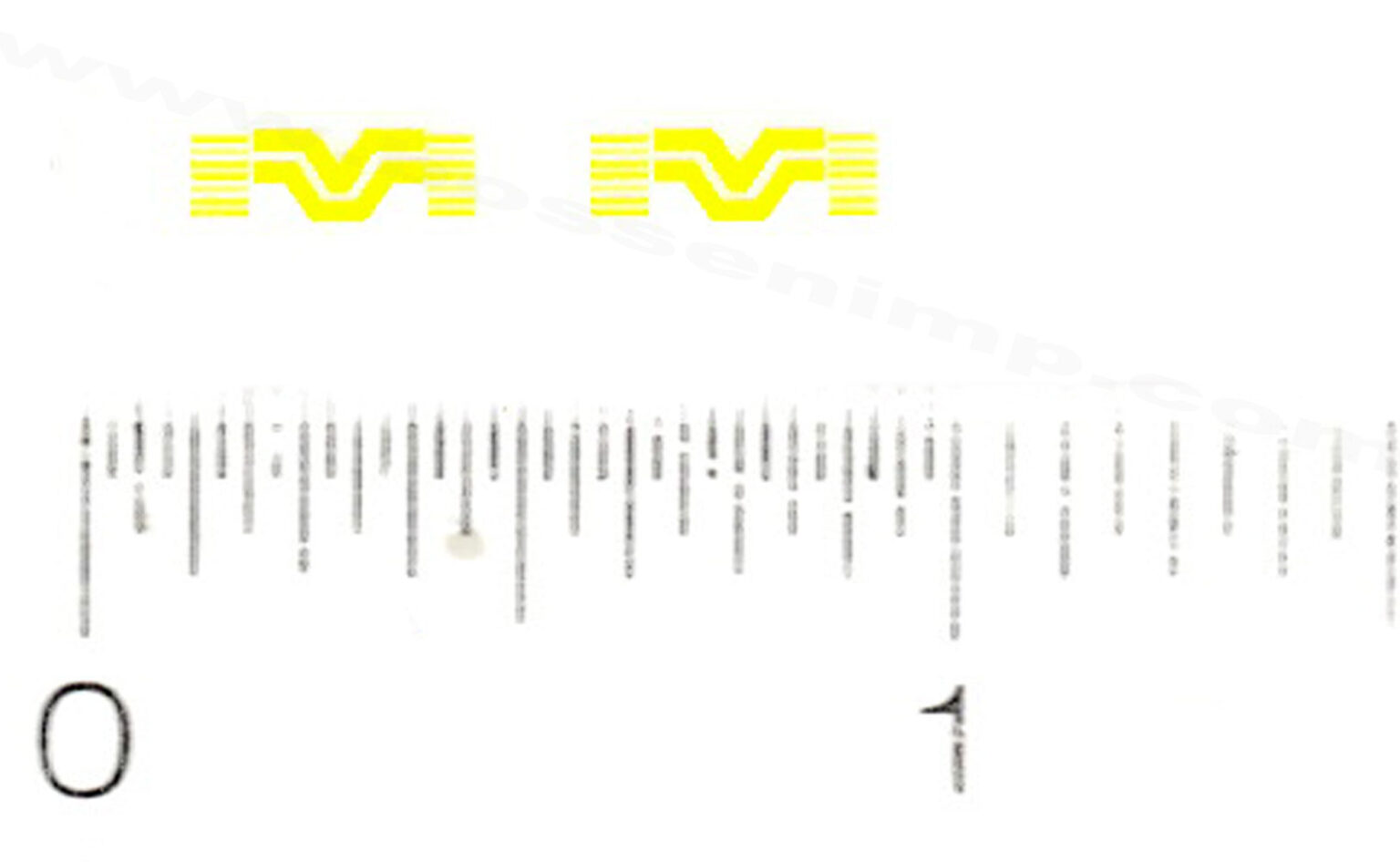 Decal Versatile 1/64 yellow - DV953 - Midwest Decals & Farm Toys