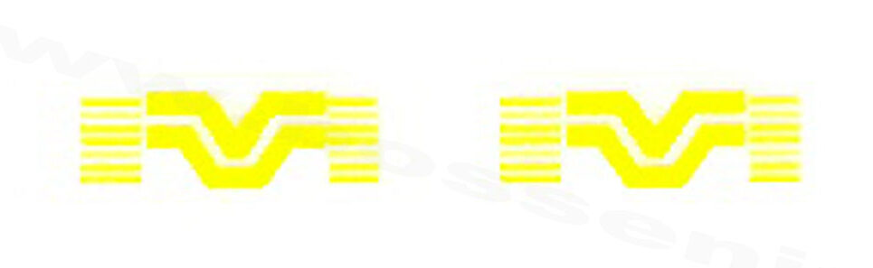 Decal Versatile 1/64 yellow - 3/8" DV953 - Midwest Decals & Farm Toys