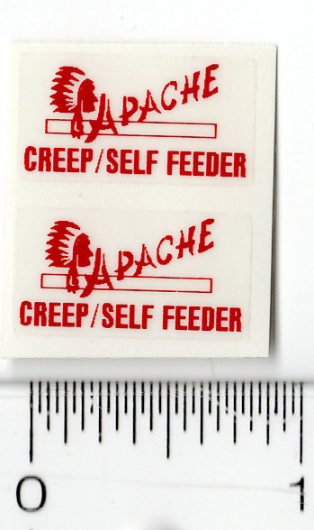 Decal 1/64 Apache Creep/Self Feeder (Pair) - DX1164 - Midwest Decals ...