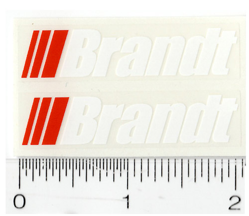 Decal Brandt (Large) Pair - DX1166 - Midwest Decals & Farm Toys
