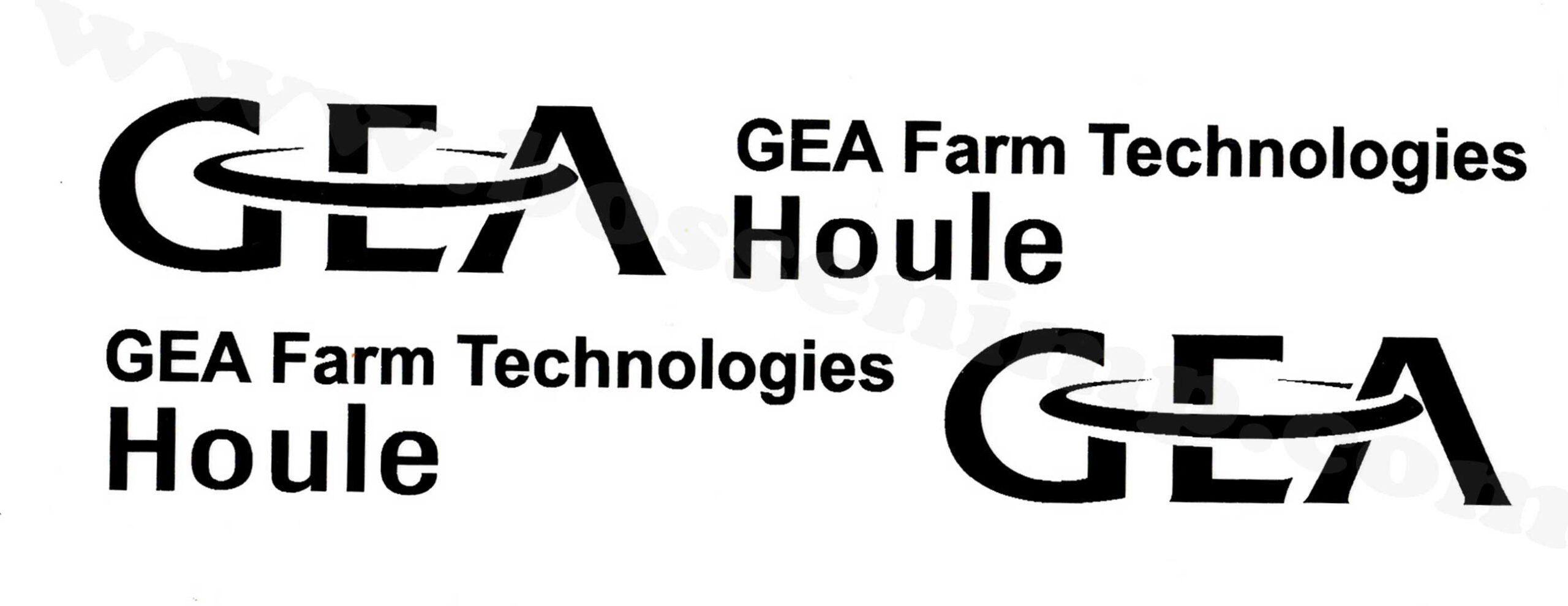 Decal 1/16 GEA Houle black - DX1216 - Midwest Decals & Farm Toys