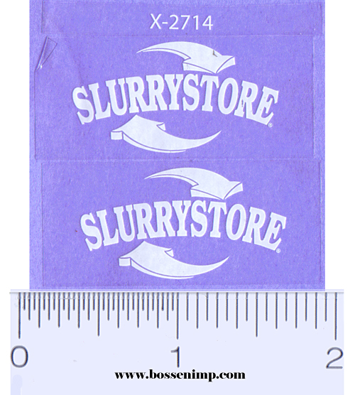 Decal 1/64 AOSmith Slurrystore white on clear pair - DX2714 - Midwest ...