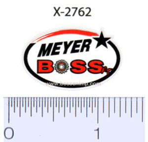 Decal Meyer Boss oval 1/32 - DX2762 - Midwest Decals & Farm Toys