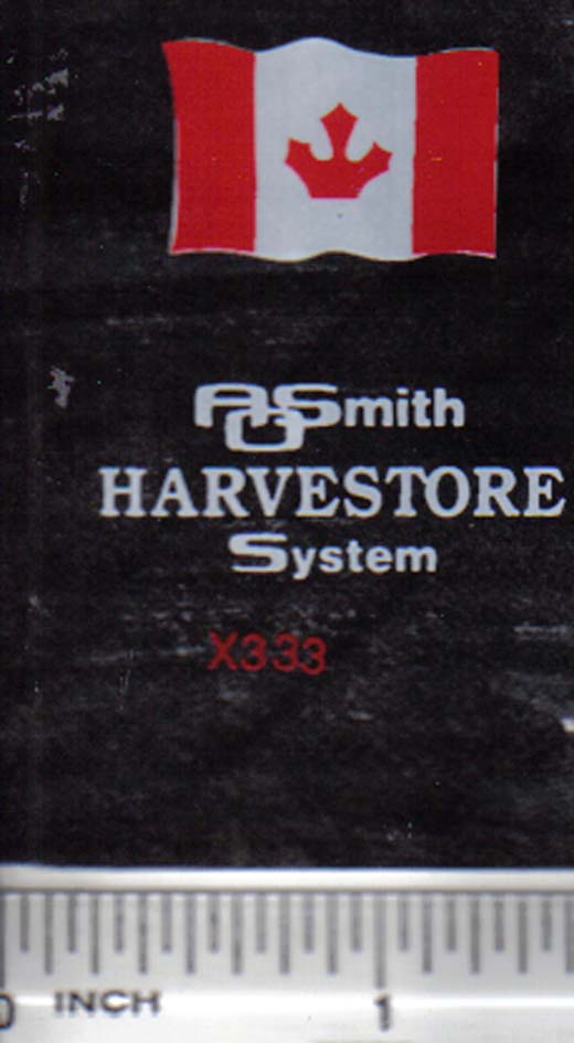 Decal 1/64 AOSmith Harvestore - Canadian - DX333 - Midwest Decals ...