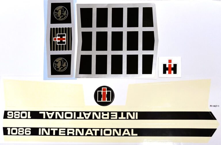 Decal International 1086 Series Pedal Tractor Set DPI1427 - Midwest ...