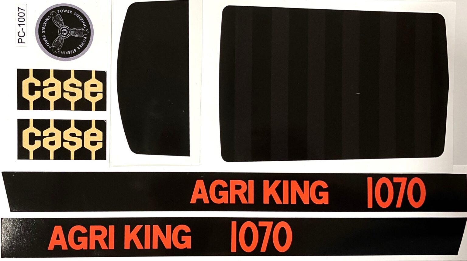 Decal Case 1070 Agri King Pedal Tractor Water Transfer DPC1007W ...