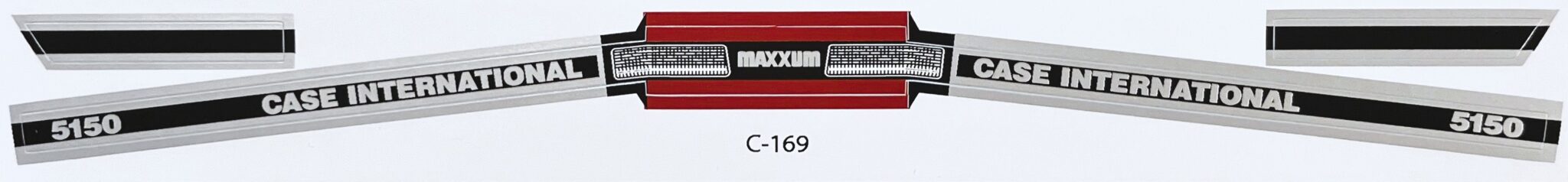Decal 1/16 Case IH 5150 Side Panels - DC169 - Midwest Decals & Farm Toys