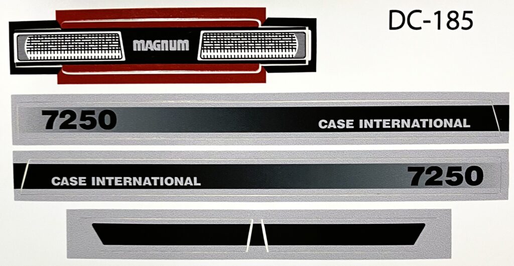Decal 1/16 Case IH 7250 Side Panels (early version) - DC185 - Midwest ...