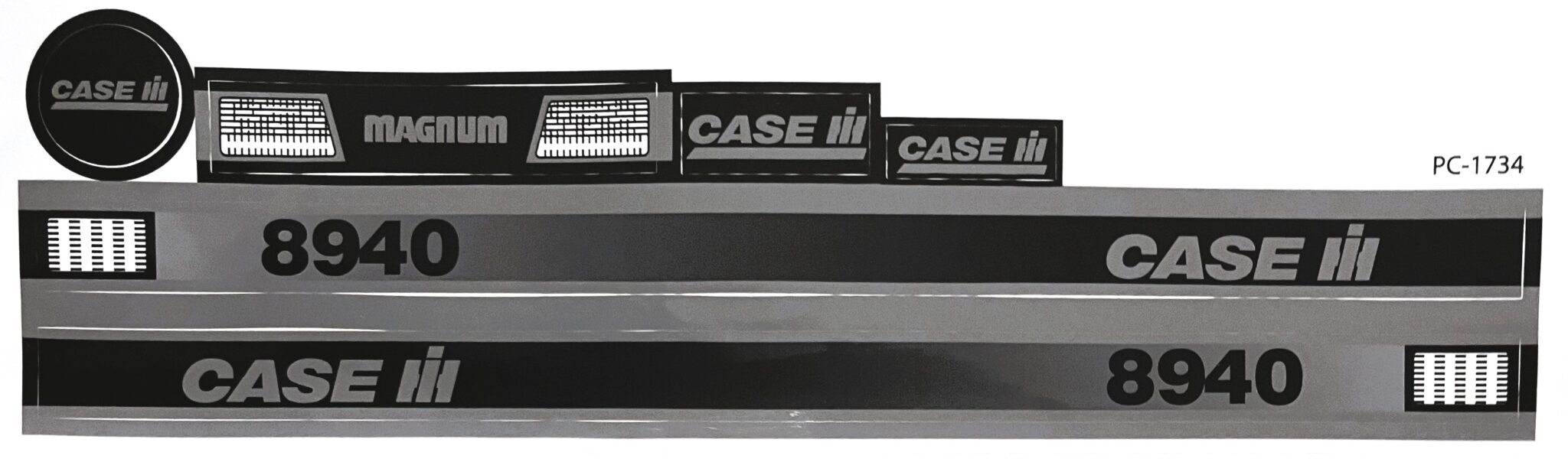 Decal Case IH 8940 Pedal DPC1734 - Midwest Decals & Farm Toys