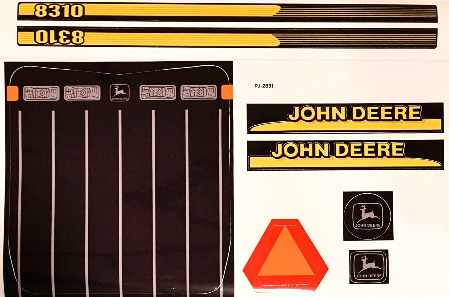 Decal John Deere 8310 Pedal Tractor - DPJ2831 - Midwest Decals & Farm Toys