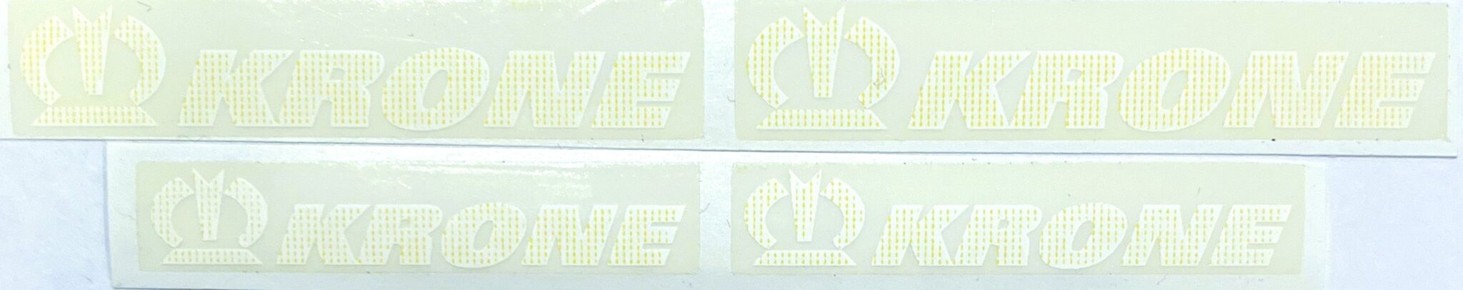 Decal Krone (Pair) - DX1074 - Midwest Decals & Farm Toys