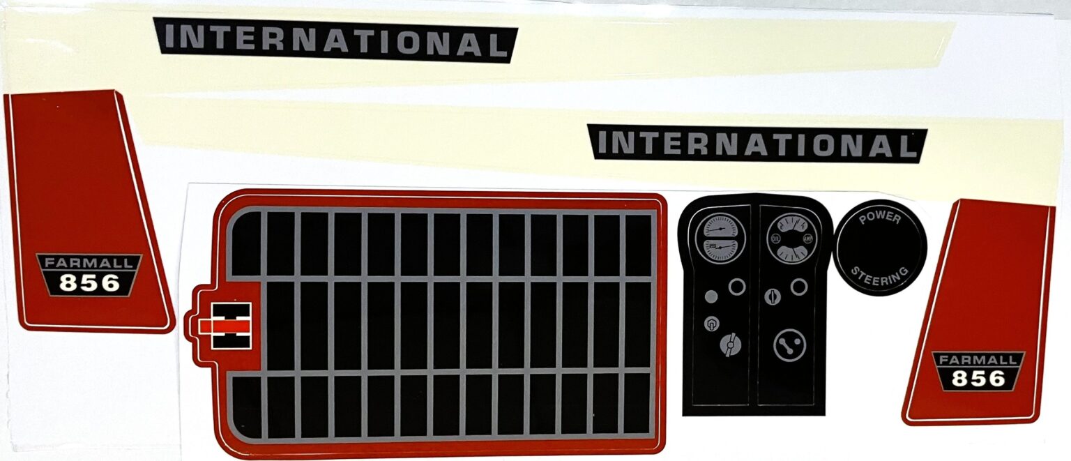 Decal International 856 Custom Pedal Tractor Decal set DPI5128 ...