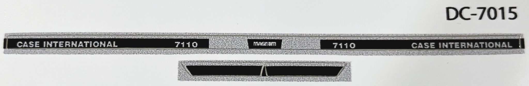 Decal 1/64 Case IH 7110 Side Panels (late version) - DC7015 - Midwest Decals & Farm Toys