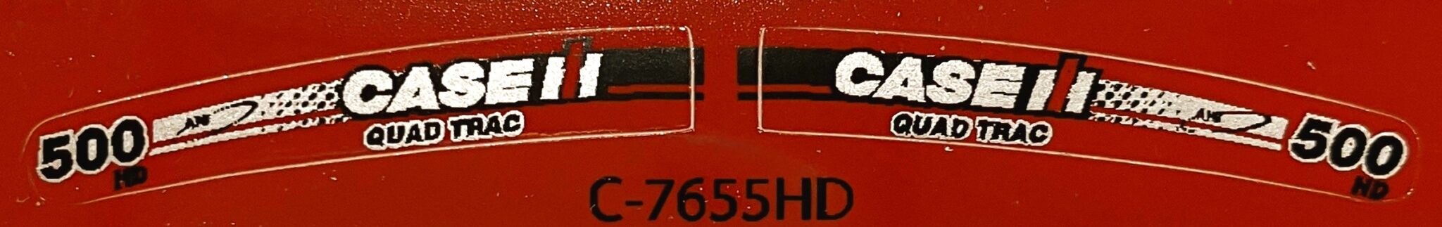 Decal 1/64 Case IH Steiger 500 HD Quad Trac side panels - DC7655HD ...