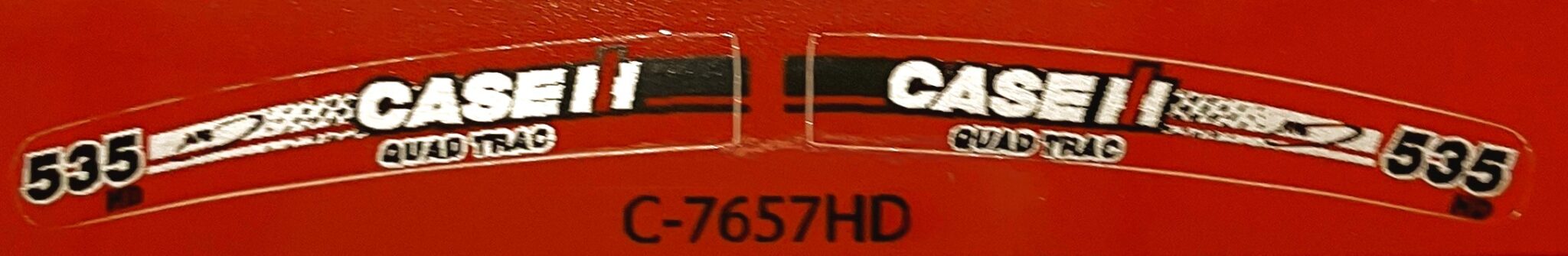 Decal 1/64 Case IH Steiger 535 HD Quad Trac side panels - DC7657HD ...