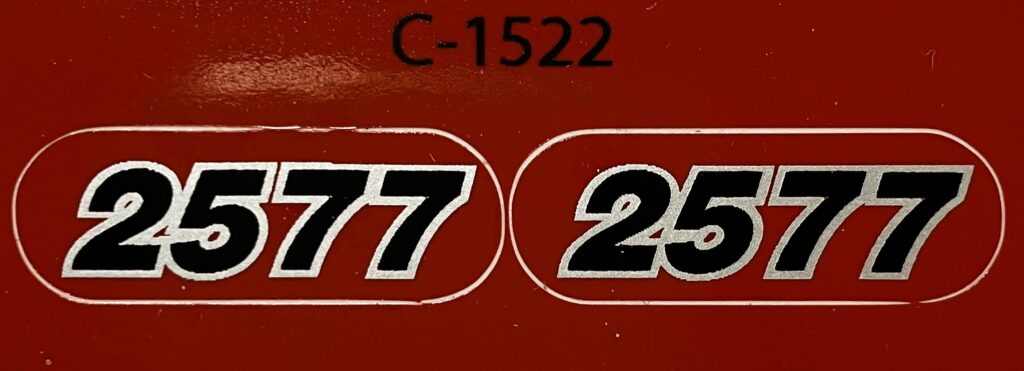 Decal 1/32 Case IH Combine 2577 Model Numbers DC1522 - Midwest Decals ...
