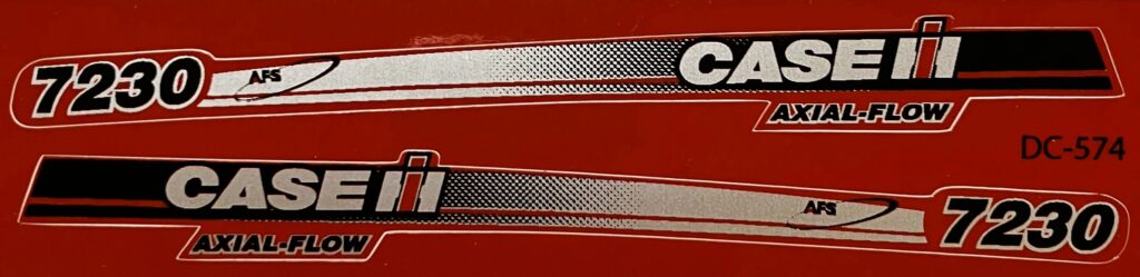 Decal 1/32 Case IH Combine 7230 Side Panels DC574 - Midwest Decals ...