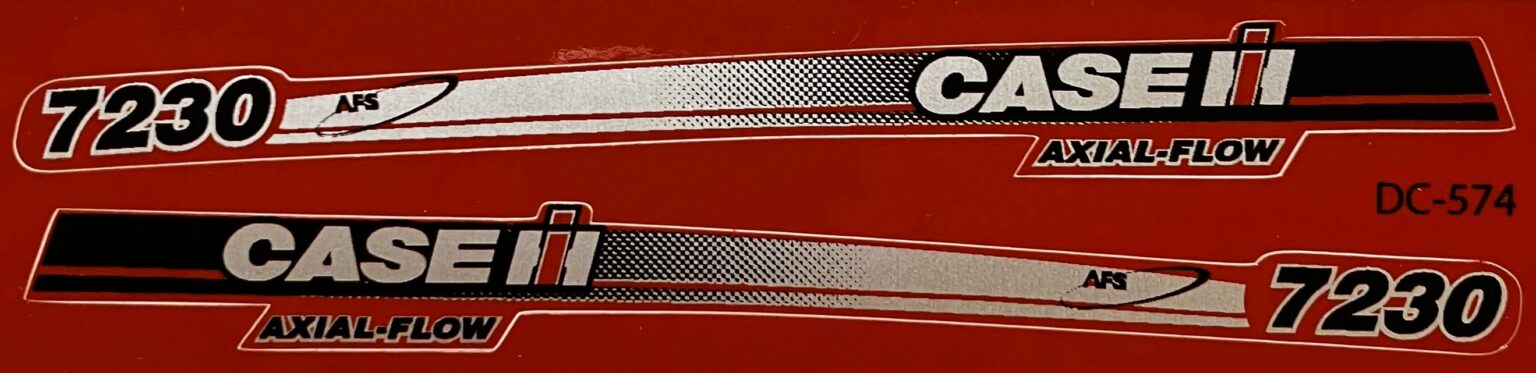 Decal 1/32 Case IH Combine 7230 Side Panels DC574 - Midwest Decals ...