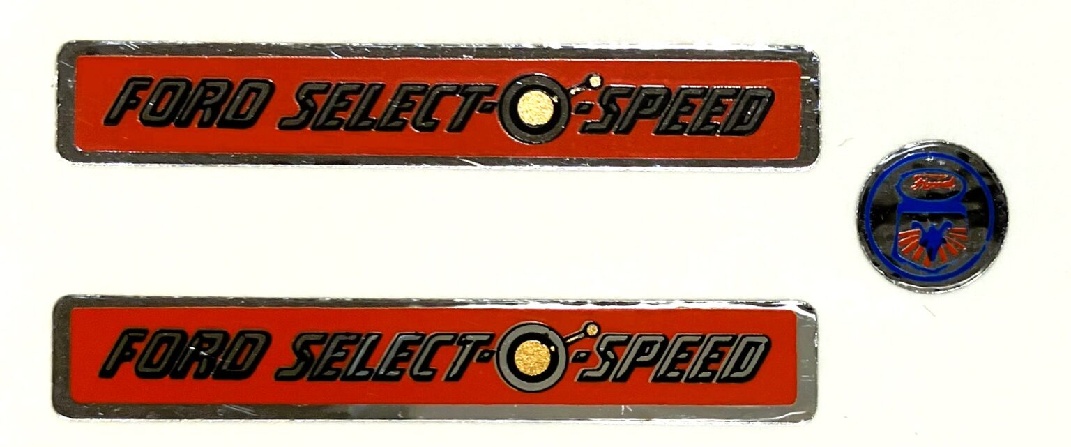 Decal 1/12 Ford Select-O-Speed Set w/Logo - DF090 - Midwest Decals ...