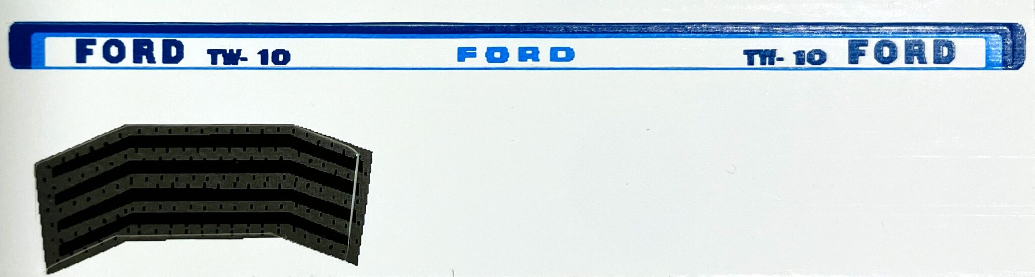 Decal 1/64 Ford TW-10 Set - DF731 - Midwest Decals & Farm Toys