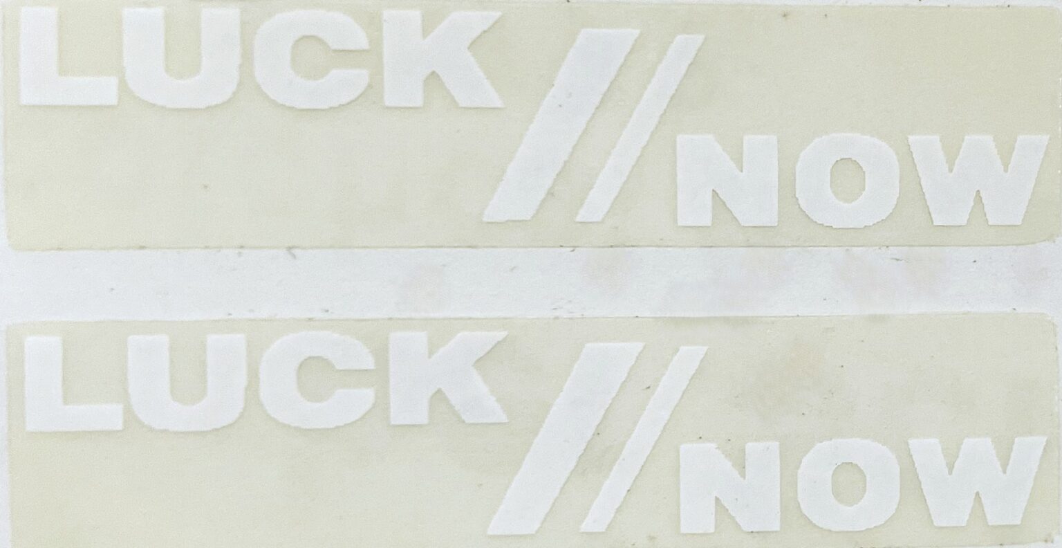 Decal 1/64 Luck/Now Large (Pair)- Logo - DX1173 - Midwest Decals & Farm ...