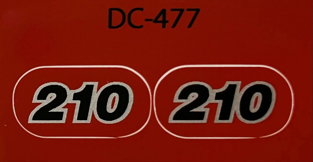Decal 1/16 Case IH Magnum 210 Model Numbers - DC477 - Midwest Decals ...