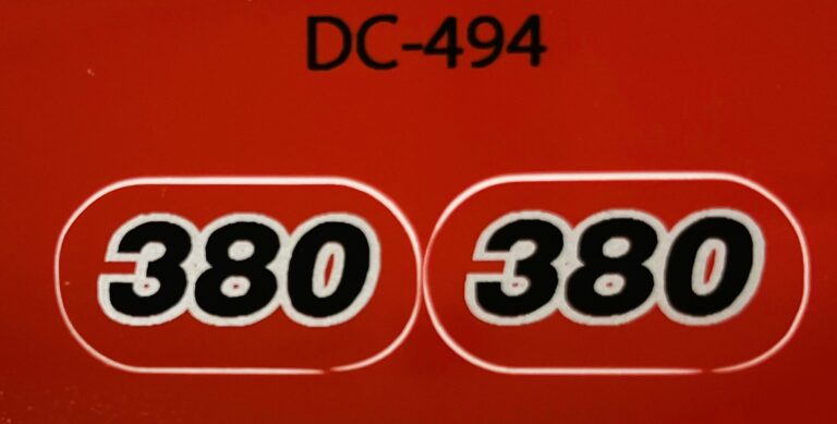 Decal 1/16 Case IH Magnum 380 Model Numbers - DC494 - Midwest Decals ...