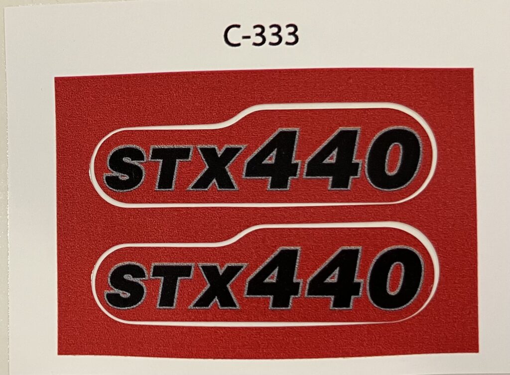 Decal 1/16 Case IH STX-440 Models Numbers - DC333 - Midwest Decals ...