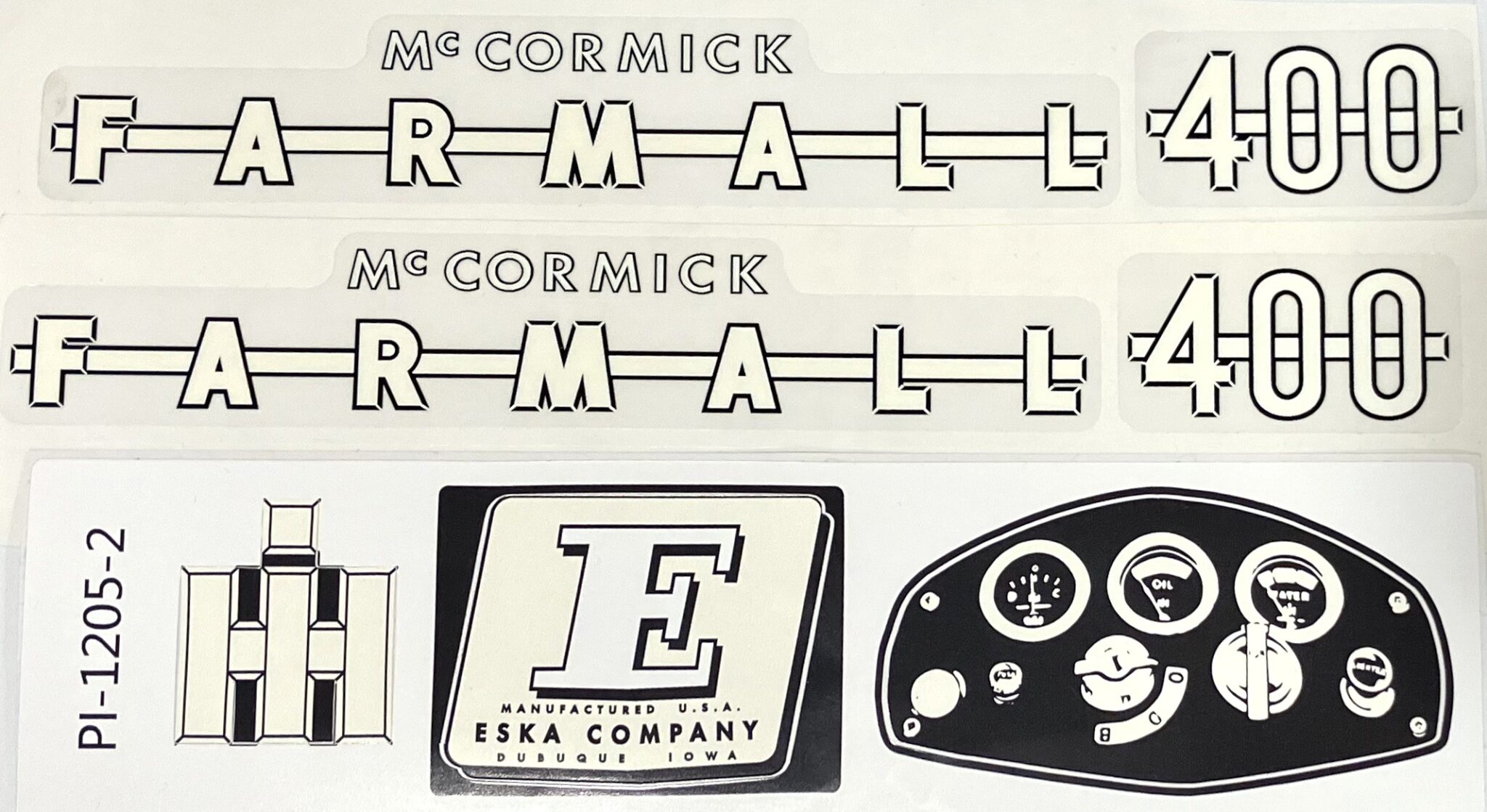 Decal Farmall 400 Pedal Tractor Decal set - DPI1205 - Midwest Decals ...