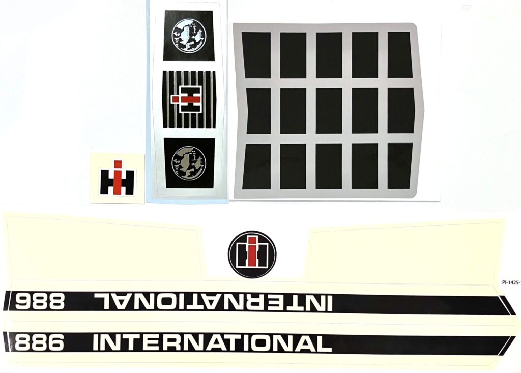 Decal International 886 Series Pedal Tractor Set DPI1425 - Midwest ...