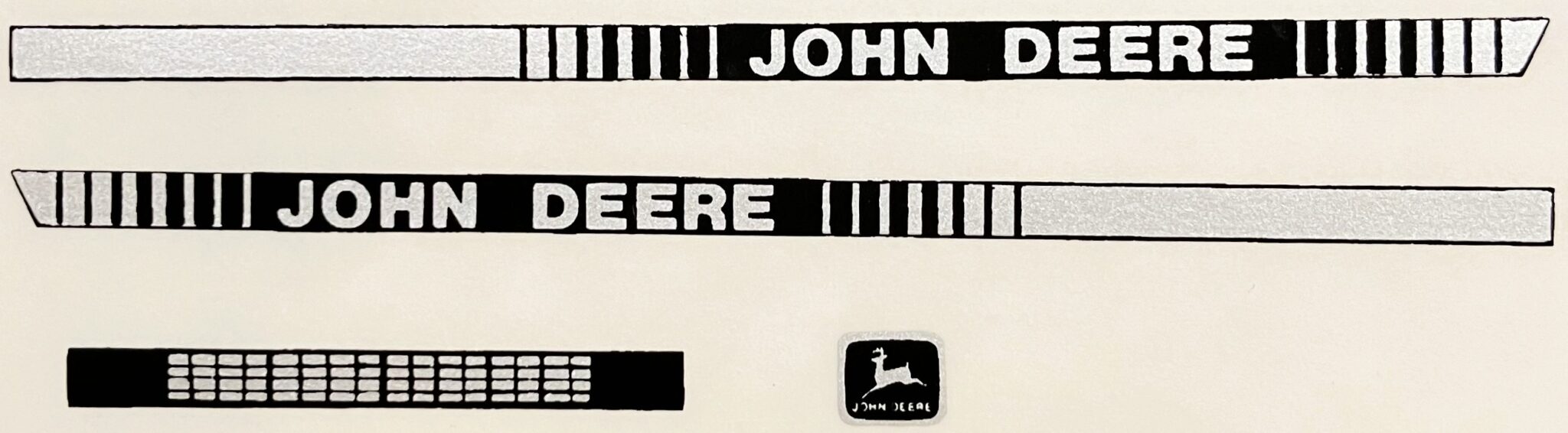 Decal 1/16 John Deere 55 Series - DJ855 - Midwest Decals & Farm Toys