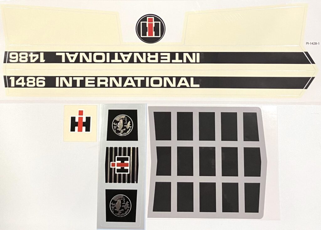 Decal International 1486 Series Pedal Tractor Set DPI1428 - Midwest ...