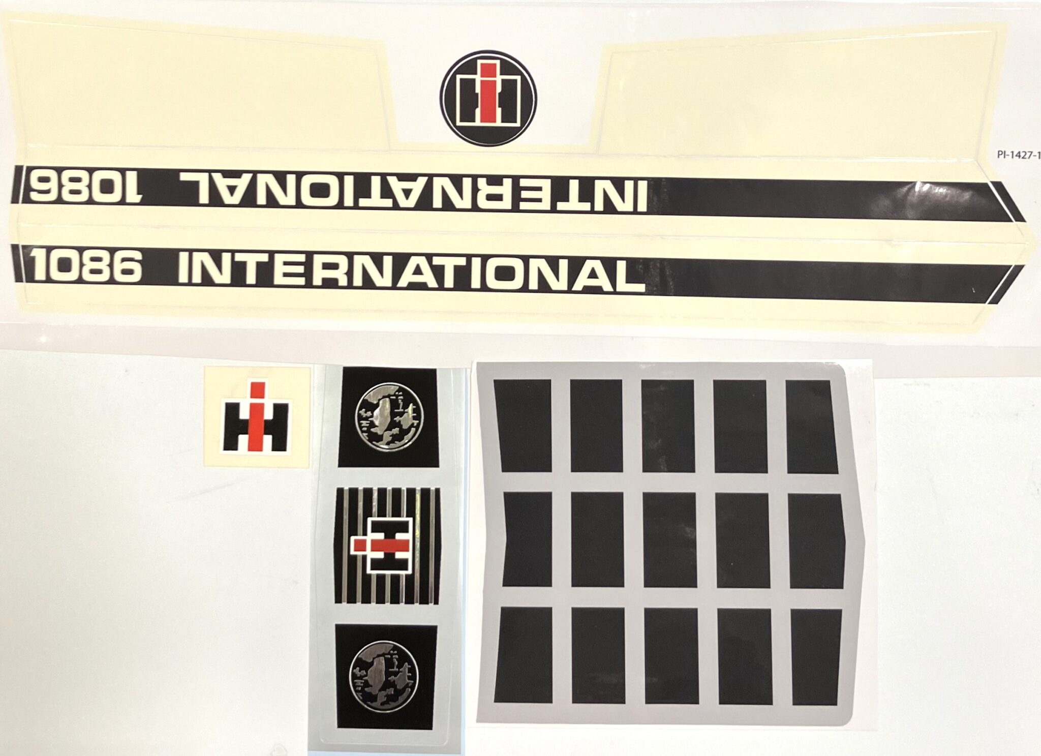 Decal International 1086 Series Pedal Tractor Set DPI1427 - Midwest ...