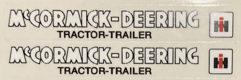 Decal 1/16 McCormick-Deering Tractor-Trailer - DI546 - Midwest Decals ...