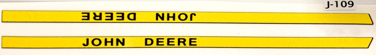 Decal 1/16 John Deere 6030, 7020, or 7520 Hood Stripe - DJ109 - Midwest ...