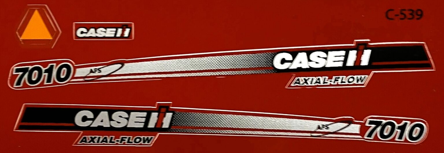 Decal 1/32 Case IH Combine 7010 late Complete Set DC539 - Midwest ...