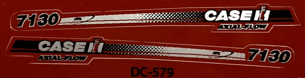 Decal 1/64 Case IH Combine 7130 Side Panels - DC579 - Midwest Decals ...