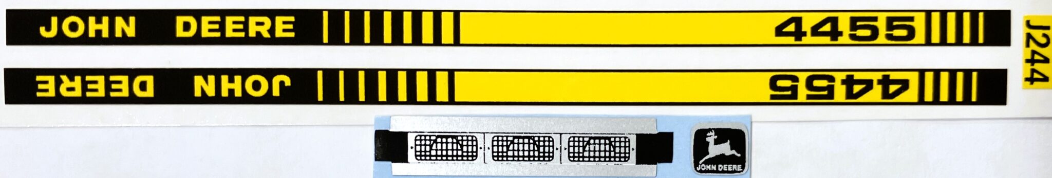 Decal 1/16 John Deere 4455 Set - DJ244 - Midwest Decals & Farm Toys
