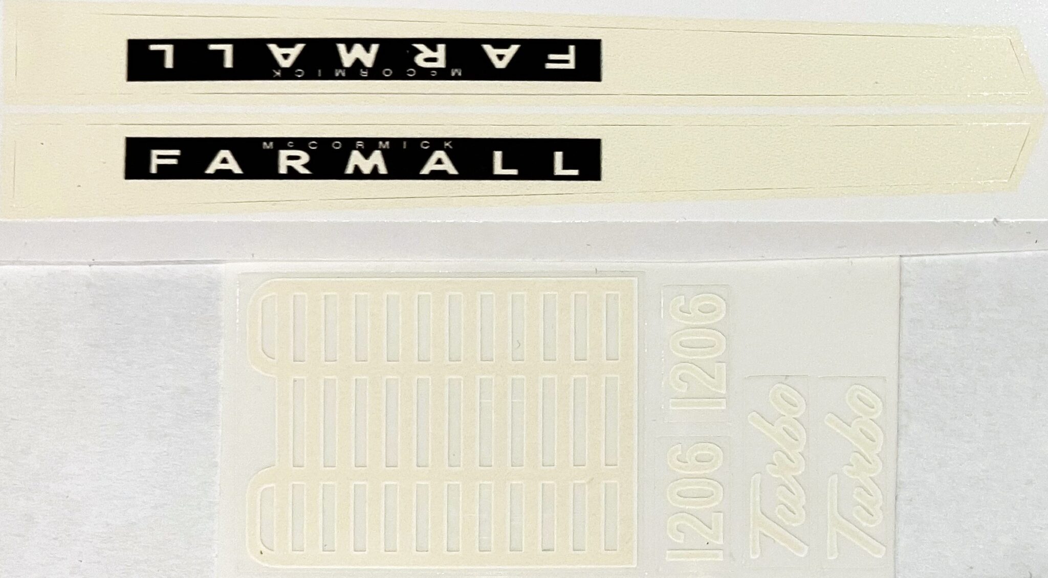 Decal 1/16 Farmall 1206 Set - DI41 - Midwest Decals & Farm Toys