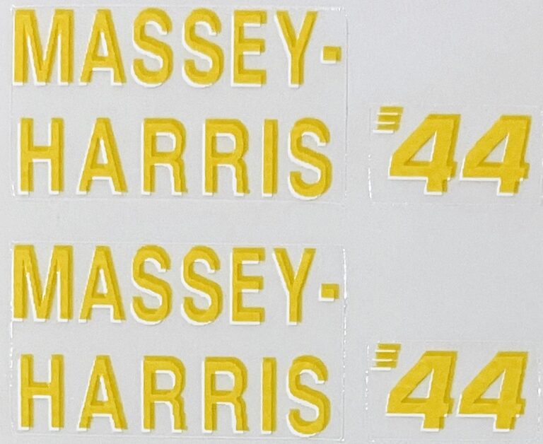 Decal 1/16 Massey Harris 44 Set (Lincoln) - DM3L - Midwest Decals ...