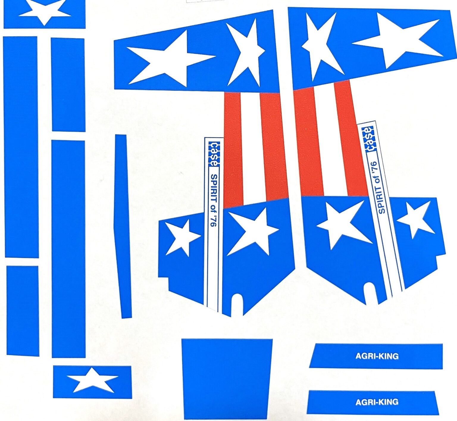 Decal 1/16 Case Spirit of '76 Set (light blue) - DC27 - Midwest Decals ...