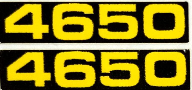 Decal 1/16 John Deere 4650 Model Numbers - DJ232 - Midwest Decals ...