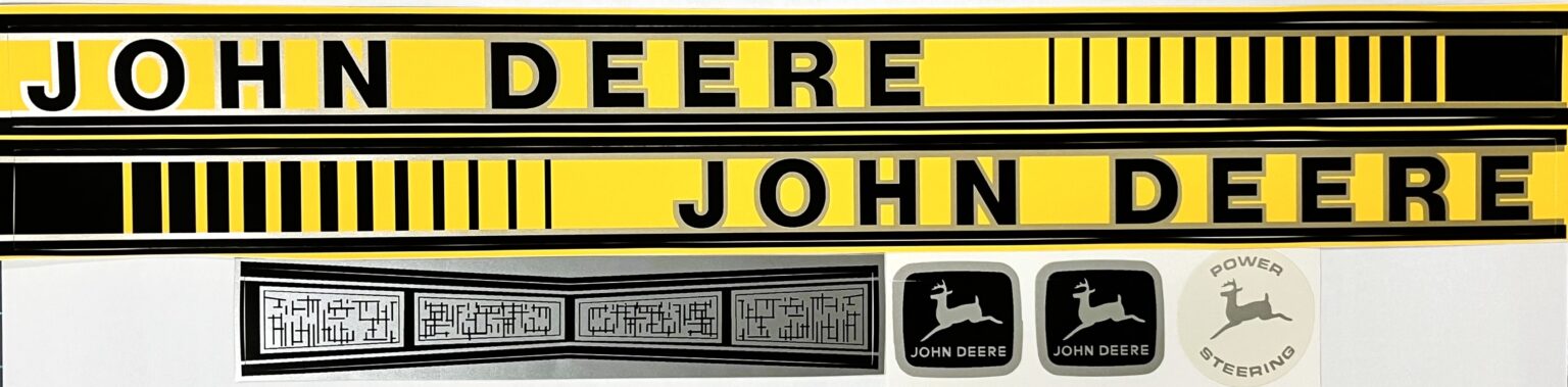 Decal John Deere 50 Series 1980's Pedal Tractor - DPJ1650 - Midwest ...
