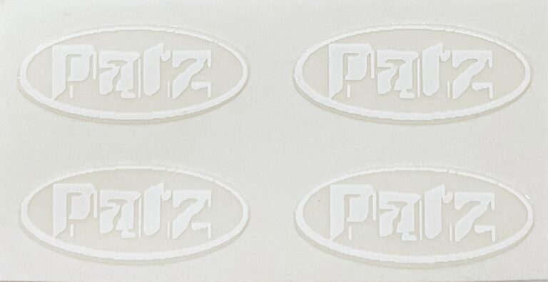Decal 1/64 Patz - White (4) - 5/8"- Logo DX1177 - Midwest Decals & Farm ...