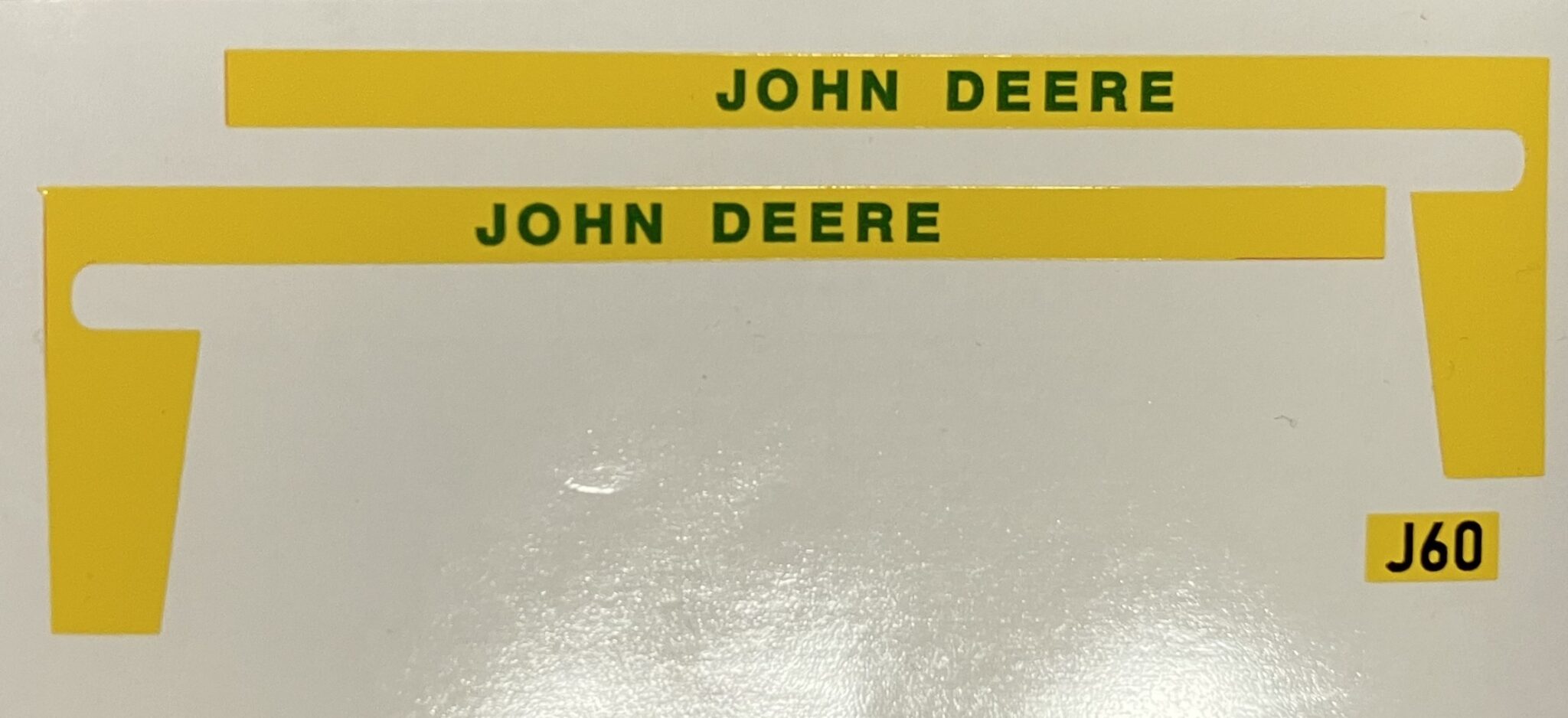 Decal 1/16 John Deere 620 Hood Stripe - DJ60 - Midwest Decals & Farm Toys