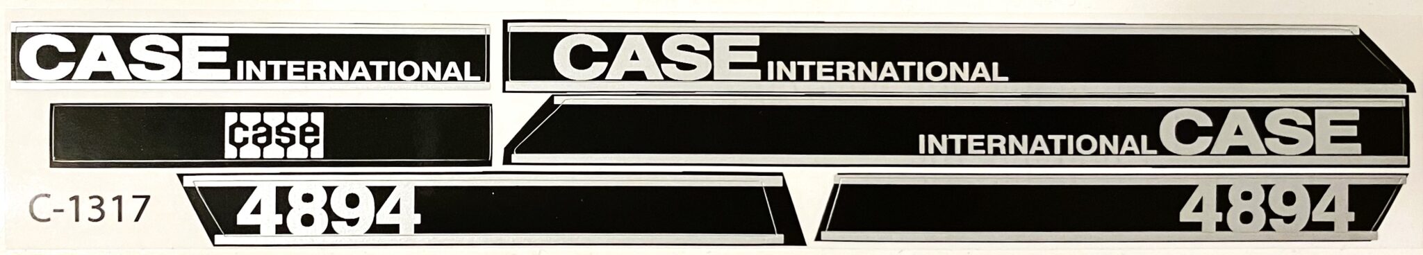 Decal 1/16 CI 4894 4WD Set - DC1317 - Midwest Decals & Farm Toys