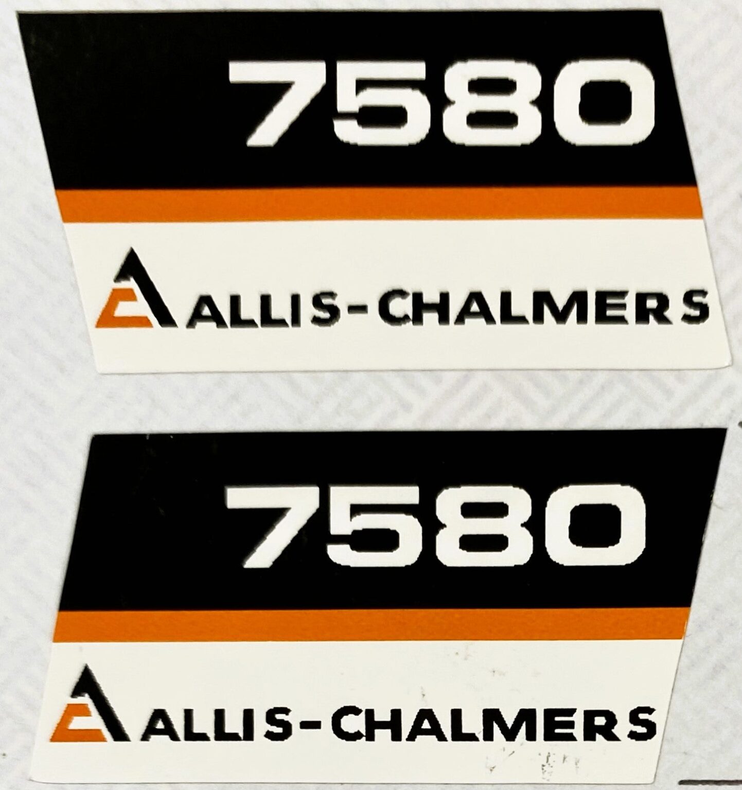 Decal 1/16 AC 7580 Model Numbers (Black Belly) (Pair) - DA032 - Midwest ...