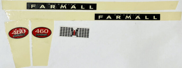 Decal 1/16 Farmall 460 Set (late version) - DI33 - Midwest Decals ...