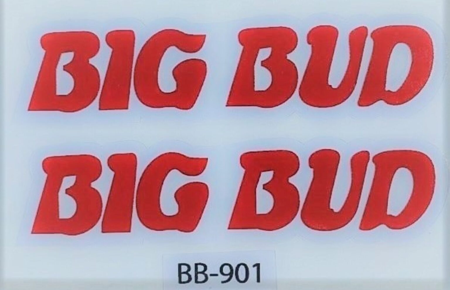 Decal 1/16 Big Bud Logos red 9/16" pair - DBB901 - Midwest Decals ...