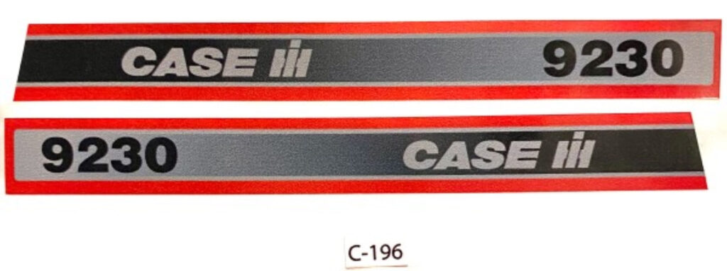 Decal 1/16 Case IH 9230 late Side panels - DC196 - Midwest Decals ...